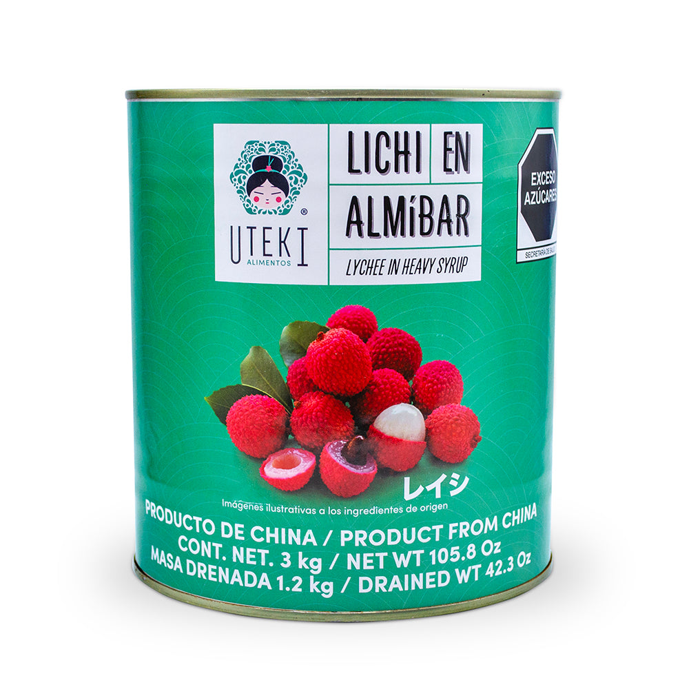 Lichi en almibar 3 kg – Uteki Alimentos